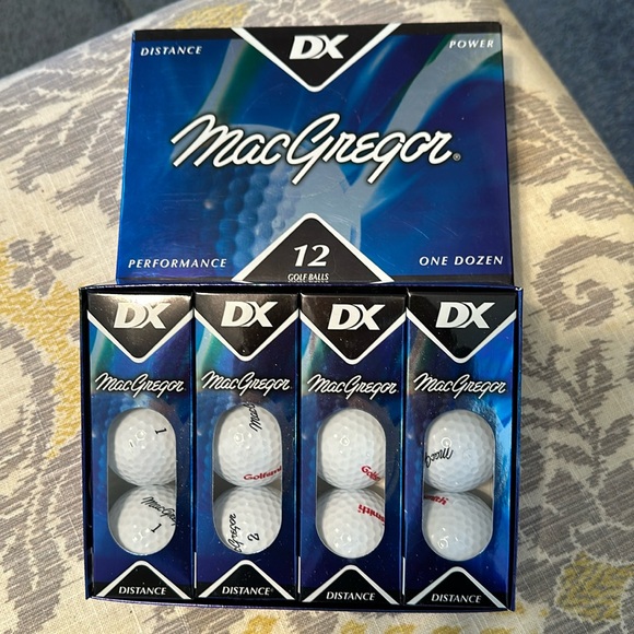 Macgregor | Games | Macgregor Dx Distance Power Golf Balls | Poshmark